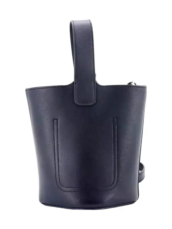 Loewe Pebble Leather Bucket Bag - Blue