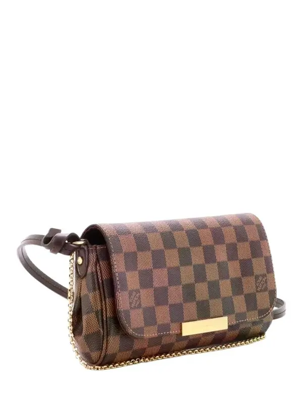 LOUIS VUITTON Favorite Handbag Damier Pm Crossbody Bag - Brown