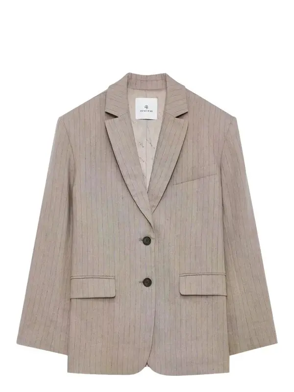ANINE BING Quinn Blazer - Neutrals