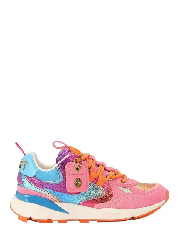 Kurt Geiger Ombre Metallic Runner Sneakers - Pink