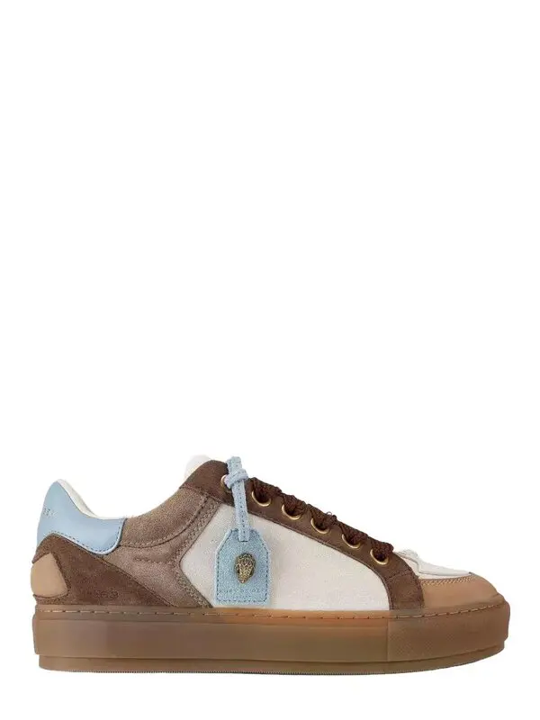 Kurt Geiger Panelled Tag Sneakers - Neutrals