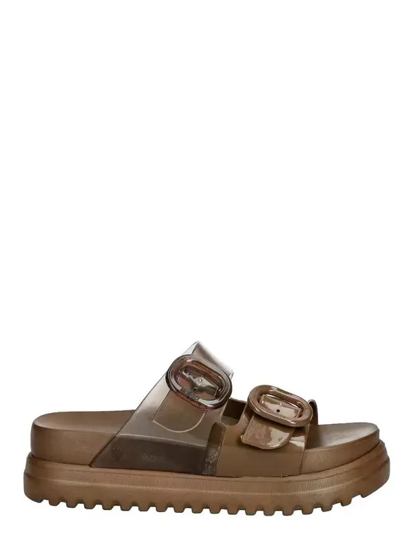 Melissa Cozy Buckle-fastening Sandals - Brown