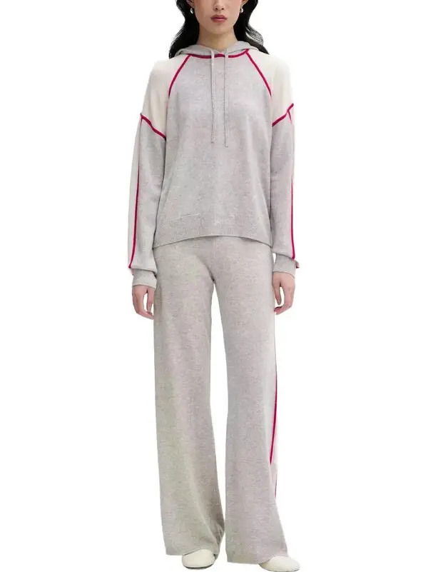 From Future Side-stripe Drawstring Track Pants - Grey