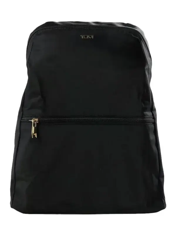 Tumi Logo-plaque Zip-fastening Backpack - Black