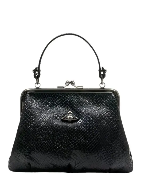 VIVIENNE WESTWOOD Granny Frame Clutch Bag - Black