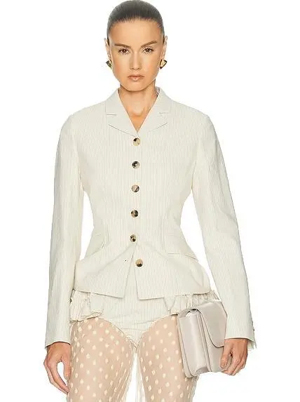 Dries Van Noten Belia Jacket - Ecru