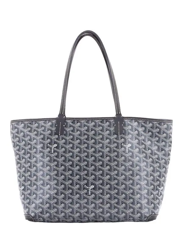 Goyard Pm Artois Tote Coated Canvas - Gray