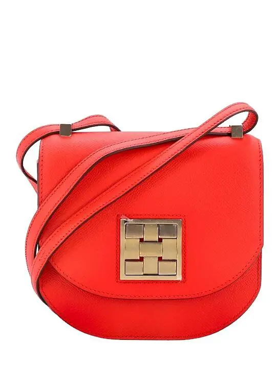 Hermès 17 Mosaique Au 24 Bag Epsom - Red