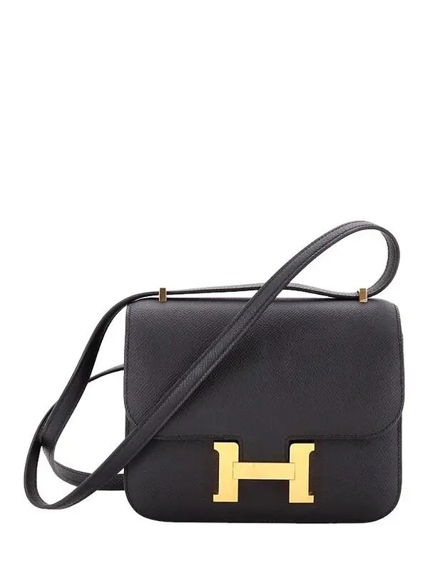 Hermès 18 Constance Nm Bag Epsom - Black