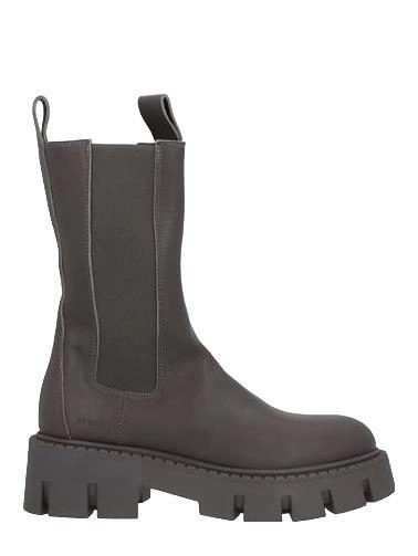 COPENHAGEN  Calfskin Ankle Boots - Grey