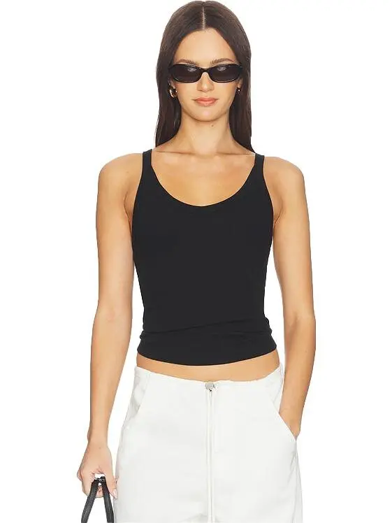 Lna Gil Rib Tank - Black