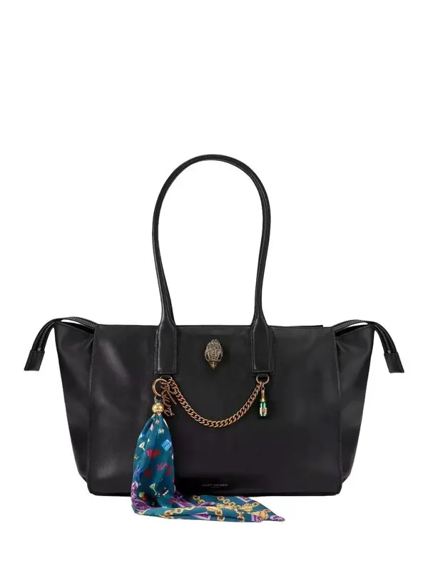 Kurt Geiger Sloane Charm Detail Tote Bag - Black
