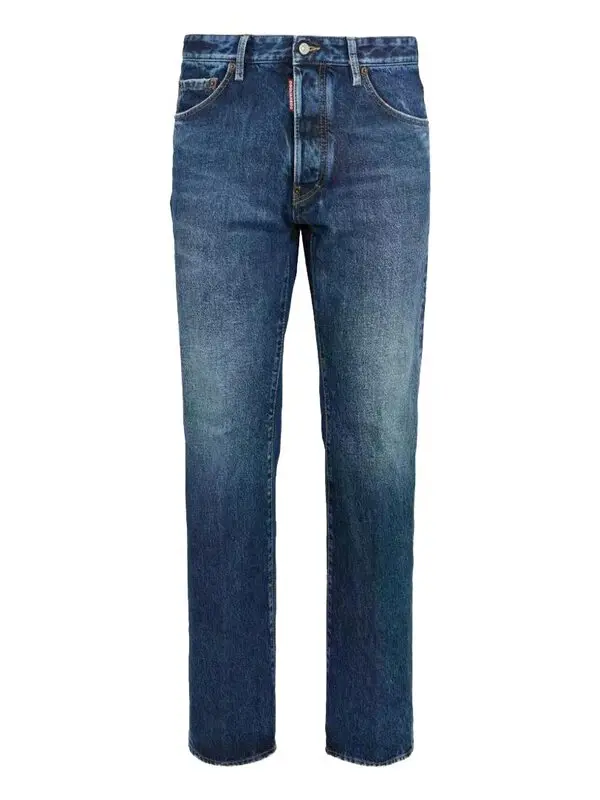 Dsquared2 Faded Effect Jeans - Blue