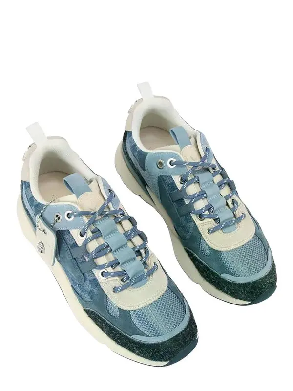 Kurt Geiger Runner Denim Sneakers - Blue