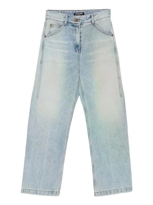 LOW CLASSIC Straight-fit Jeans - Blue