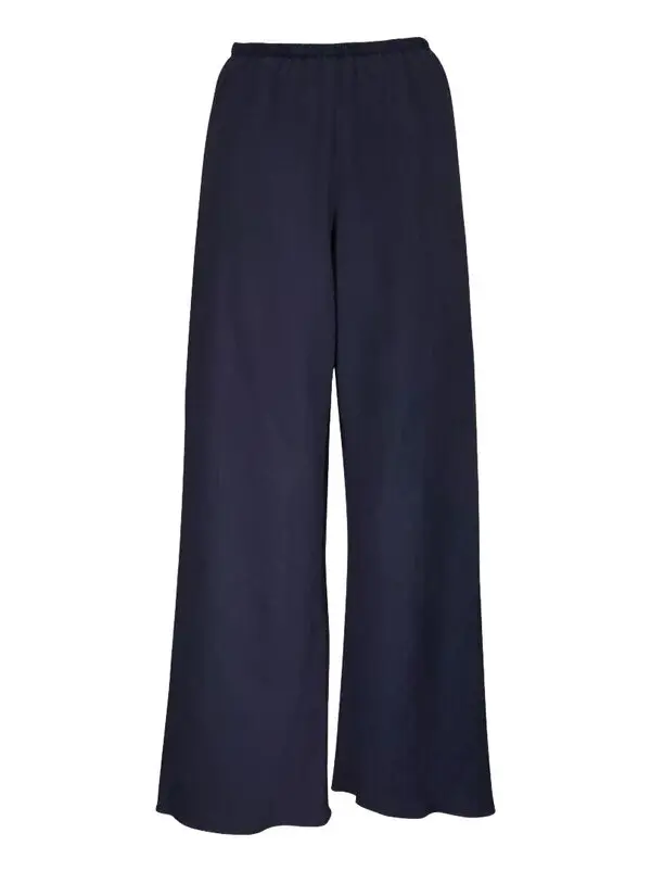 PETER COHEN Pull-on Wide Leg Trousers - Blue