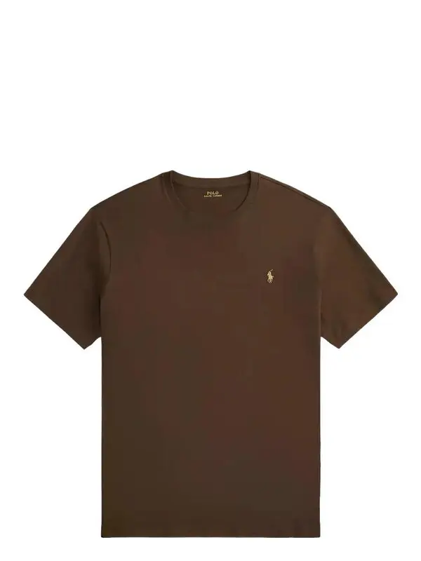 Polo Ralph Lauren Logo-embroidered T-shirt - Brown