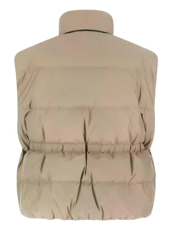 Brunello Cucinelli Quilted Zip-up Vest - Neutrals