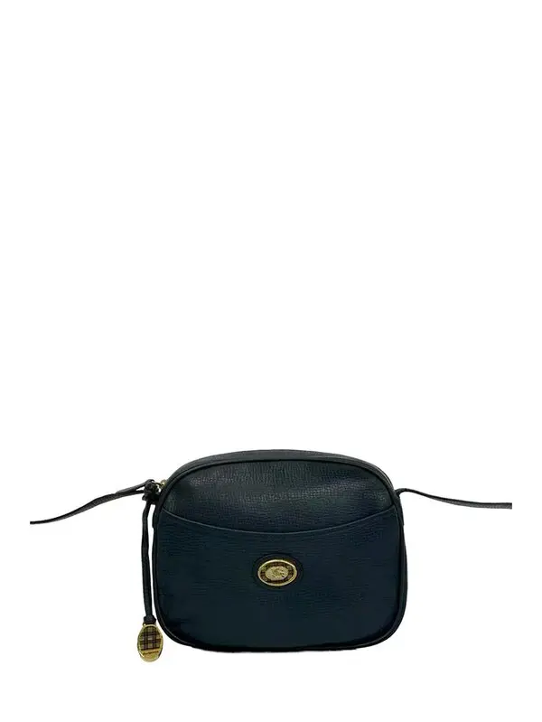Burberry 20th Century Leather Crossbody Bag - Blue
