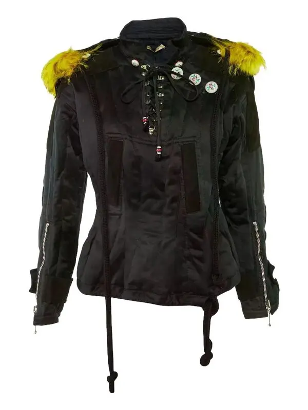 Balenciaga Detachable Hood Jacket - Black