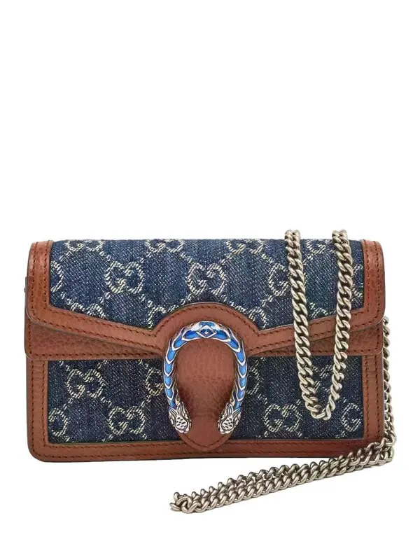 Gucci Dionysus Super Mini Shoulder Bag - Blue