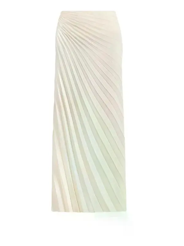 Manière De Voir Fiona Maxi Skirt - Neutrals