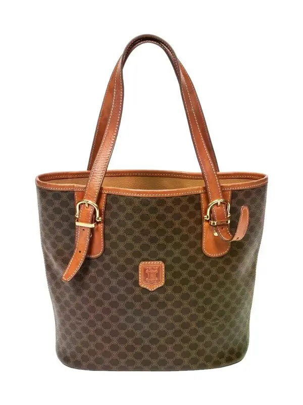 Celine Macadam Tote Bag - Brown