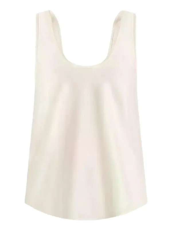 Manière De Voir Mathilda Satin Vest - Neutrals