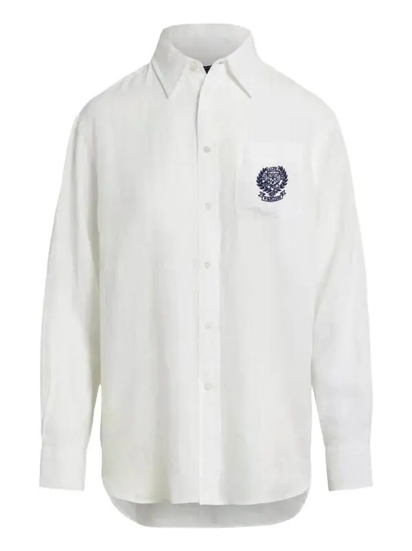 Polo Ralph Lauren Wimbledon Embroidered Logo Shirt - White