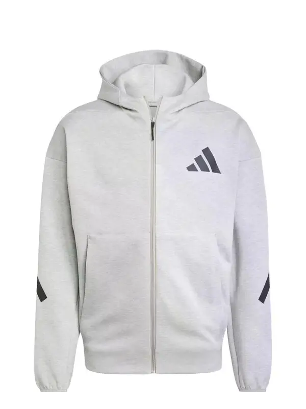 Adidas Logo Hoodie - Grey