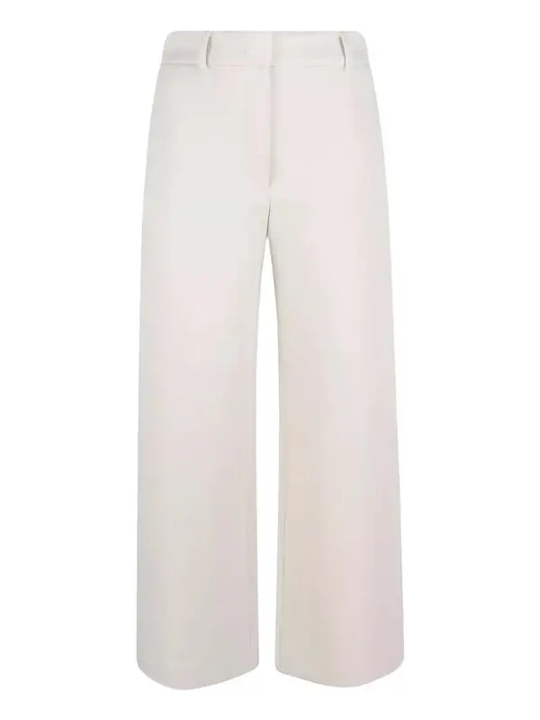 Max Mara Concealed-fastening Trousers - Neutrals