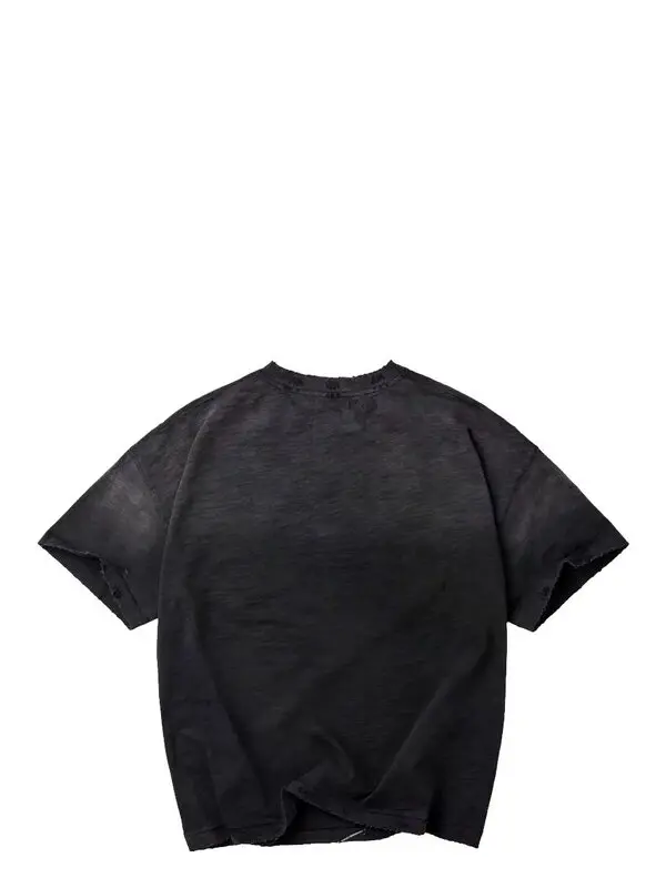 VALE FOREVER 8 Ball Distressed T-shirt - Black