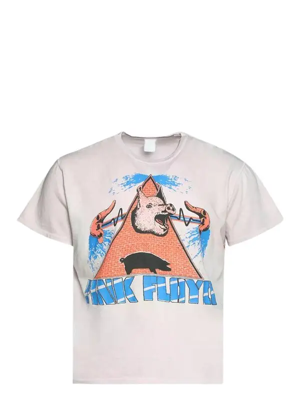 MadeWorn Floyd Graphic-print T-shirt - Pink
