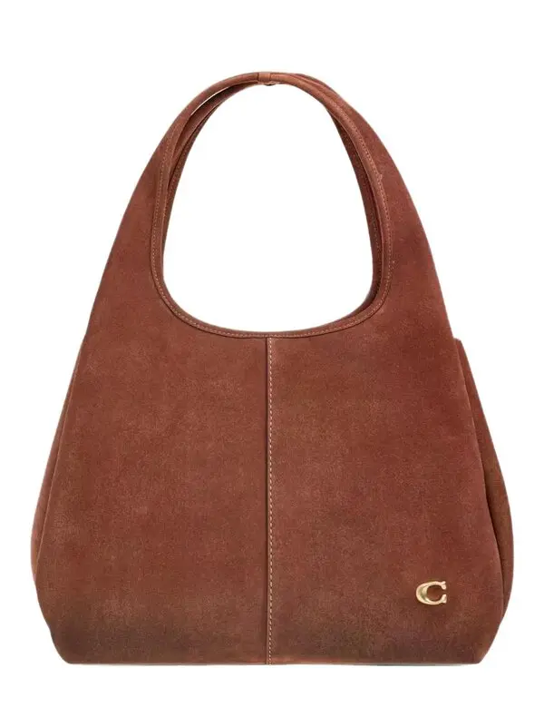 COACH Lana Suede Tote Bag - Brown