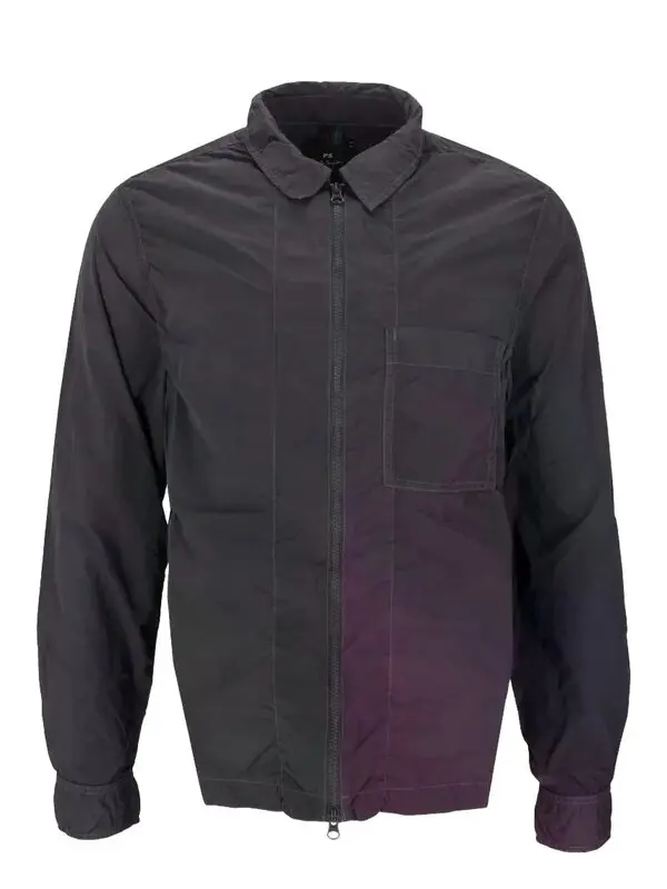 Paul Smith Zip-up Blouson Jacket - Grey