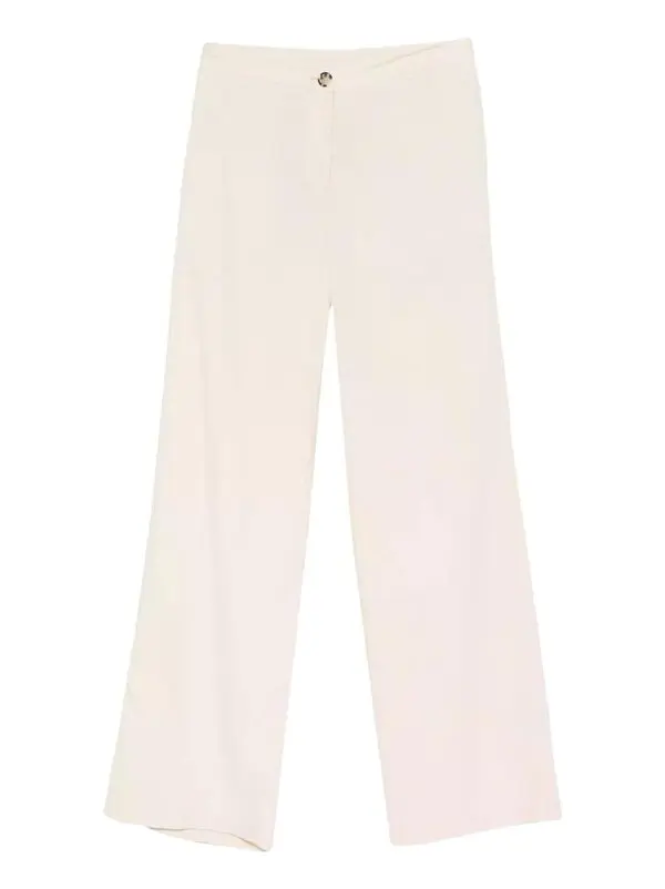 VICOLO Wide-leg Trousers - Neutrals
