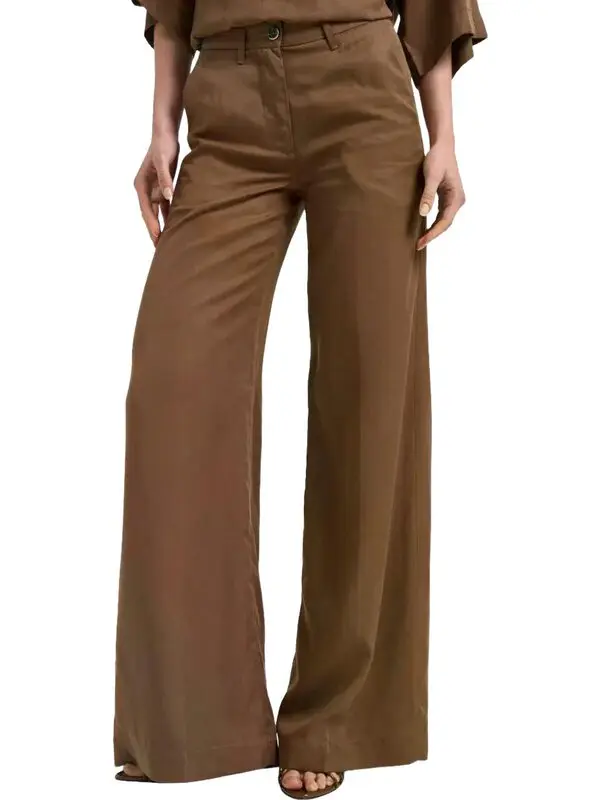 NINE:INTHE:MORNING Nadia Trousers - Brown
