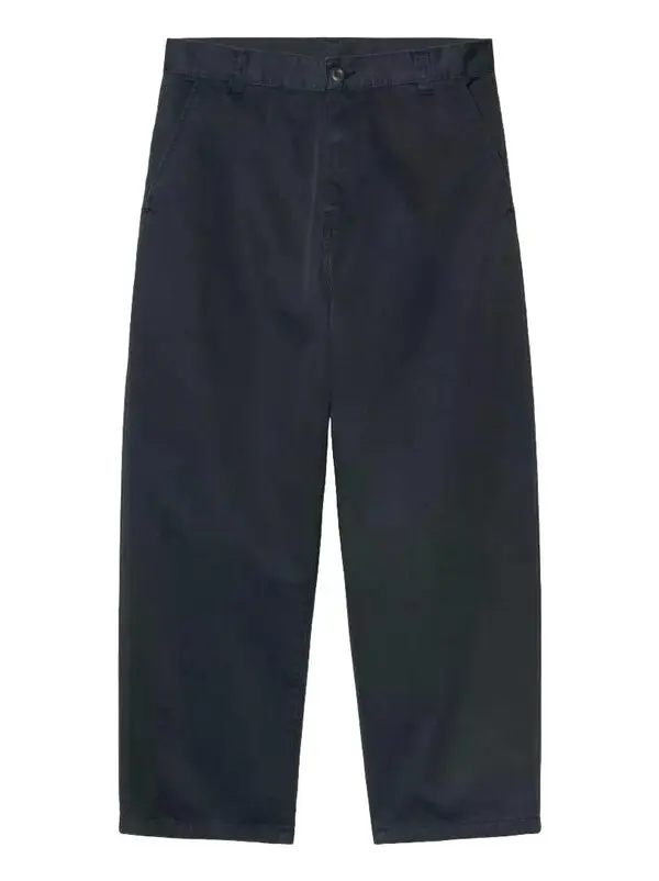 Carhartt Work In Progress Brady Cotton Twill Trousers - Blue