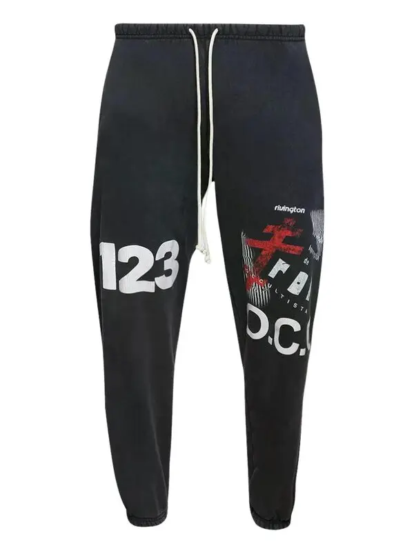 RIVINGTON ROI REBIS Apocrypha Enemy Track Pants - Black