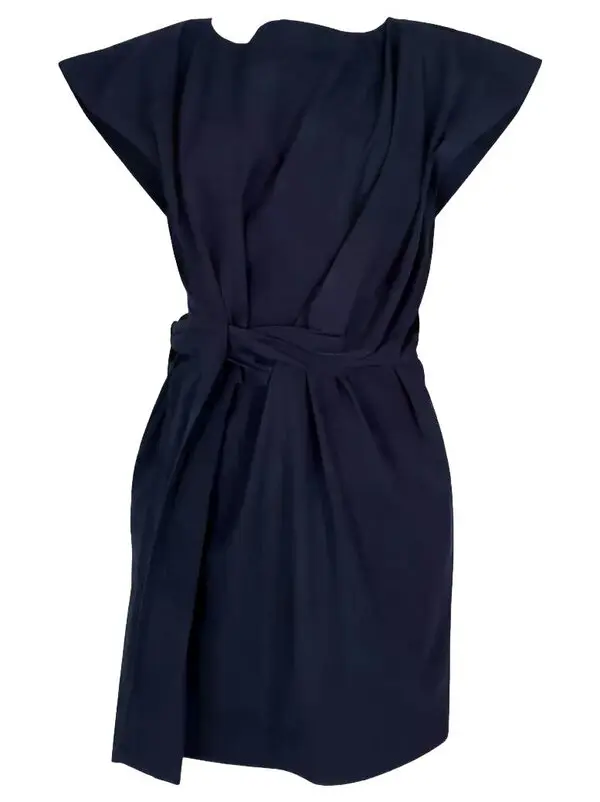 Soeur Hallie Belted Dress - Blue