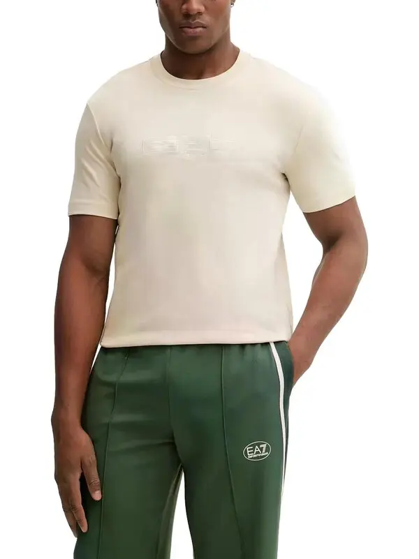 EA7 Logo Series T-shirt - Neutrals