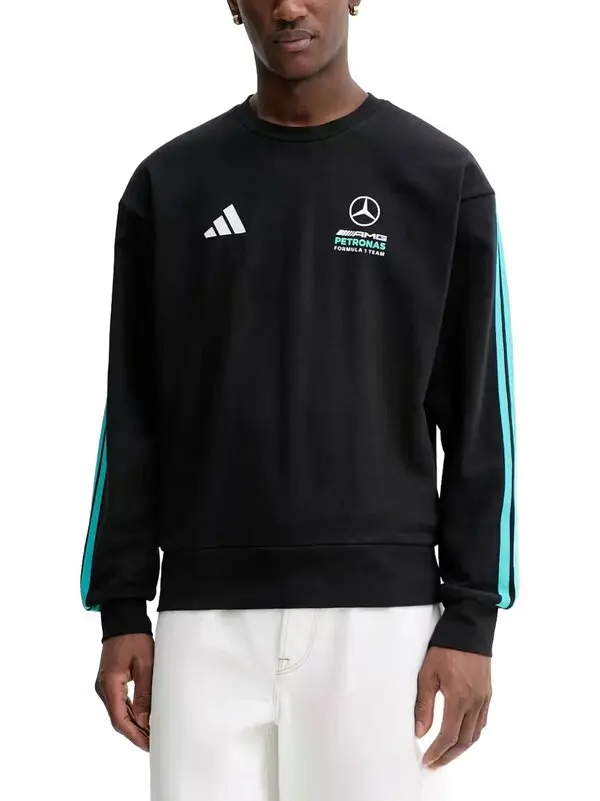 Adidas Mercedes-amg Petronas Formula 1 Team Dna Sweatshirt - Black