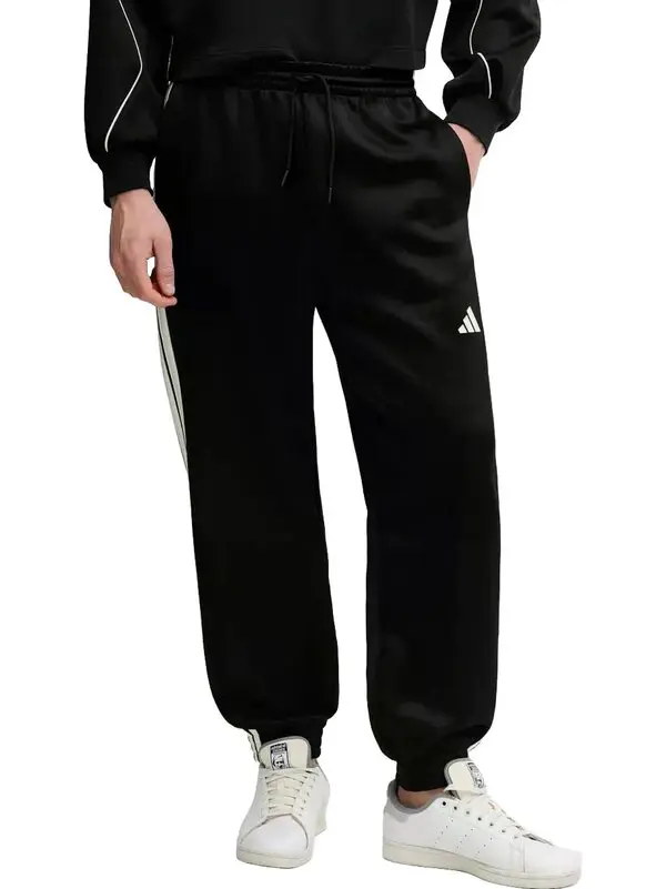Adidas Stadium Side-stripe Track Pants - Black