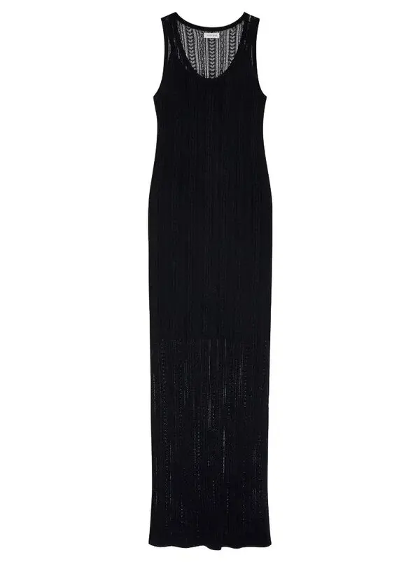 ANINE BING Arie Long Dress - Black