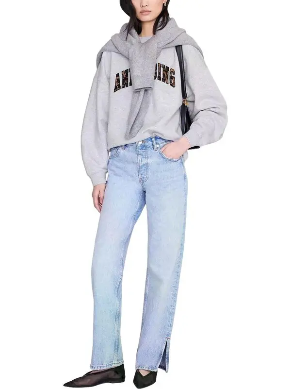 ANINE BING Miles Sweatshirt - Grey