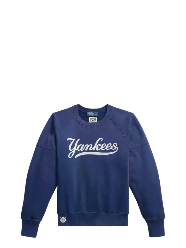Polo Ralph Lauren Raglan Sleeve Crewneck Sweatshirt - Blue