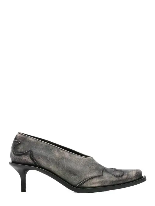 ANN DEMEULEMEESTER Leather Pumps - Black