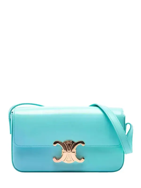 Celine Claude Shoulder Bag - Blue
