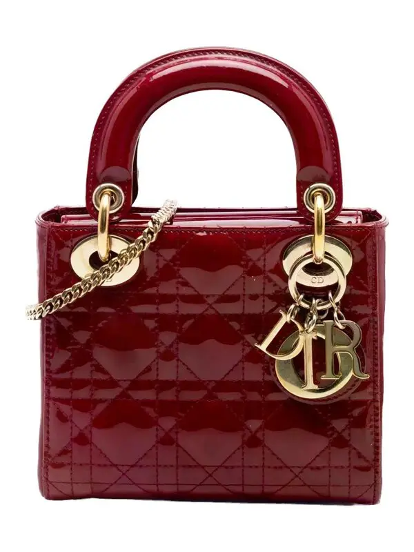 Dior Lady Satchel - Red