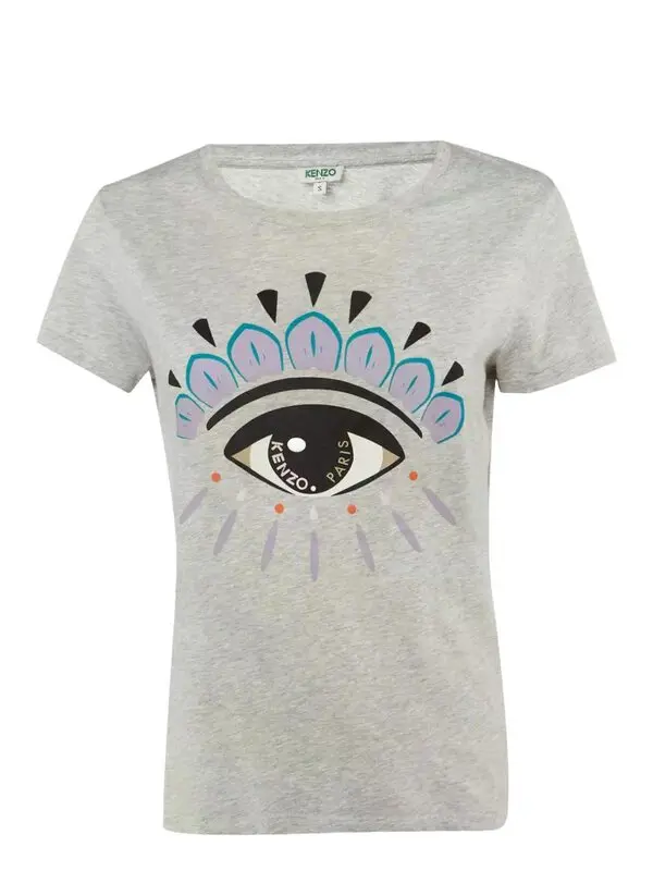 Kenzo Eye Print T-shirt - Grey